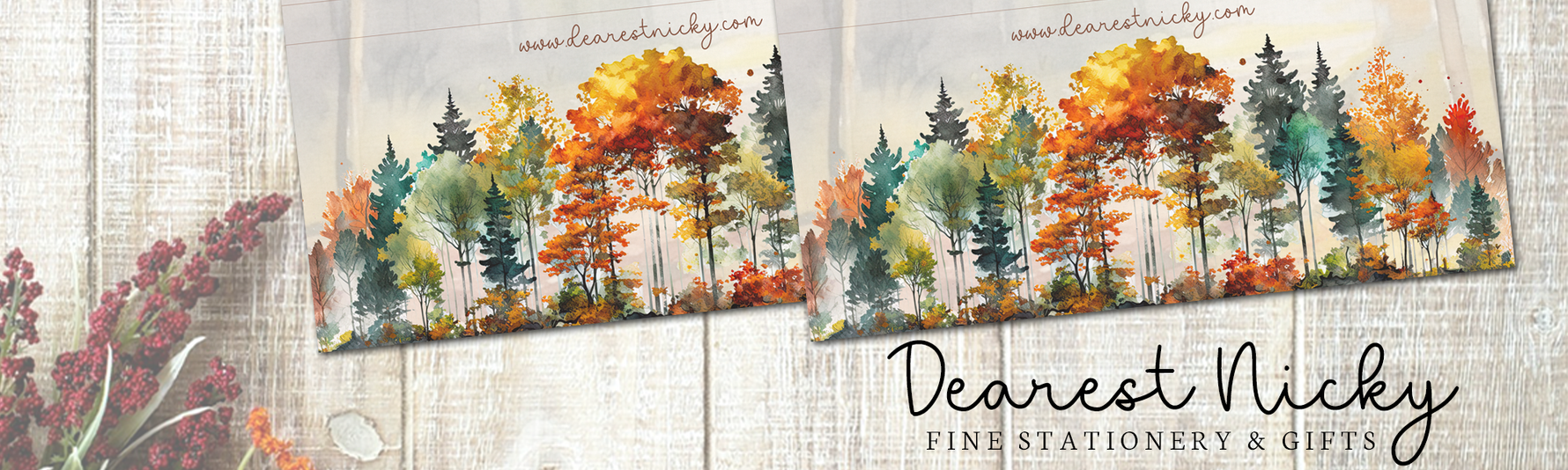 Dearest Nicky stationery sets and paper goods for letter writers.