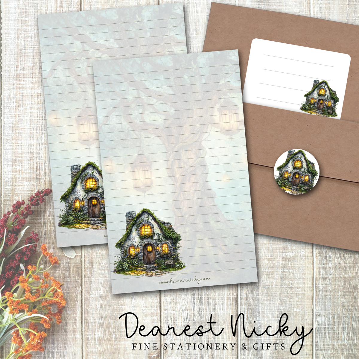 Enchanted Forest Letter Writing Set – Dearest Nicky