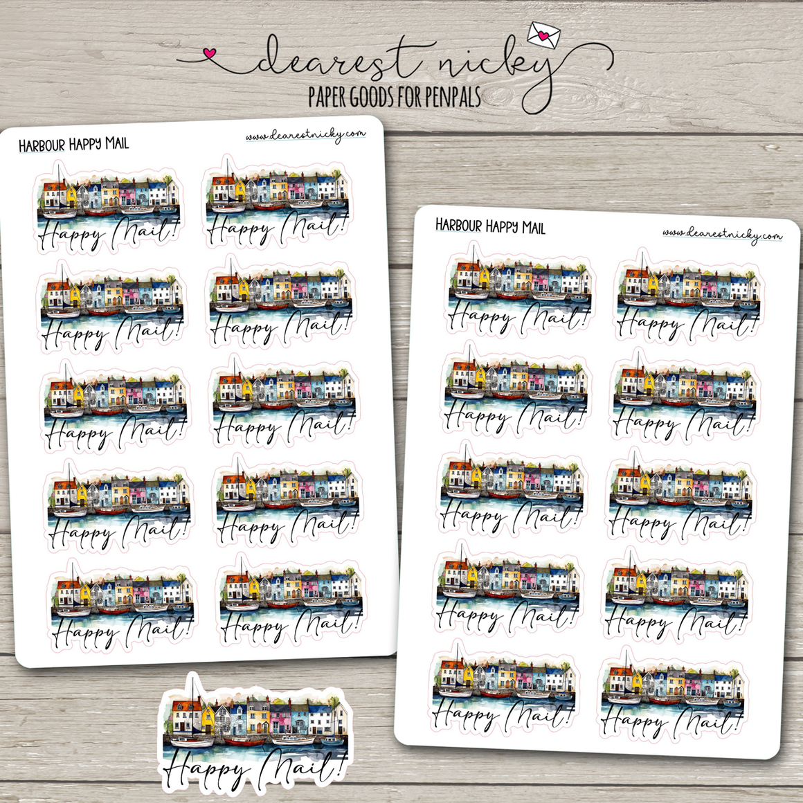 Dearest Nicky stationery sets and paper goods for letter writers.