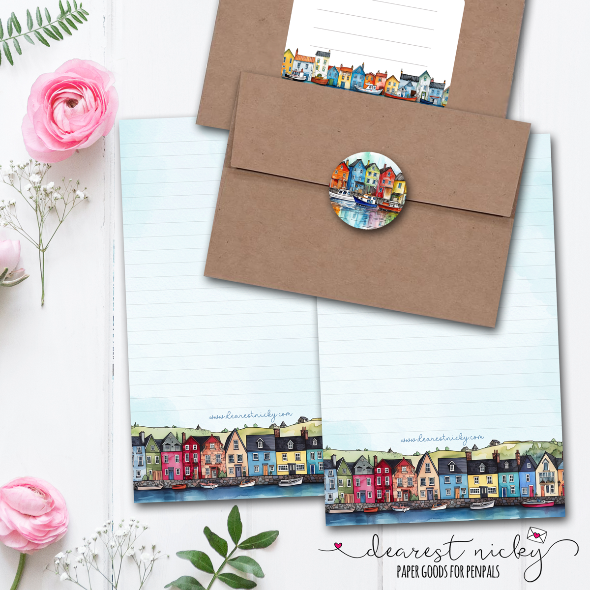 Harbour Letter Writing Set – Dearest Nicky