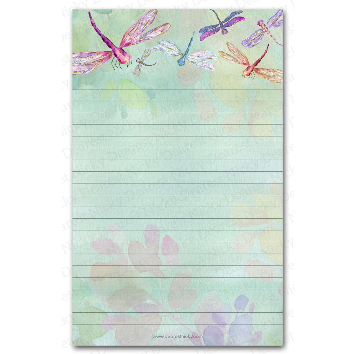 Dragonflies Letter Writing Set – Dearest Nicky